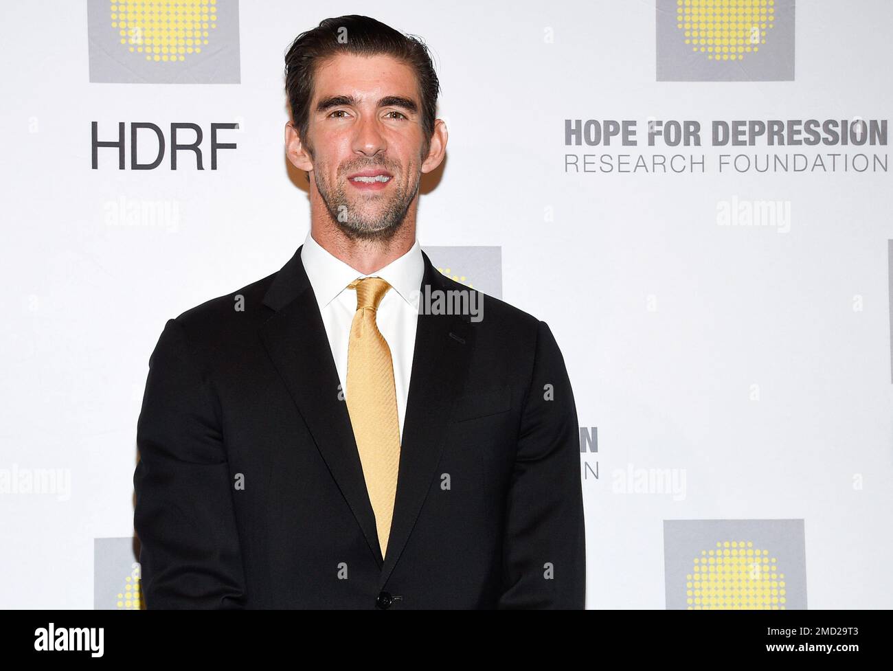 Former competitive swimmer Michael Phelps attends the Hope for ...