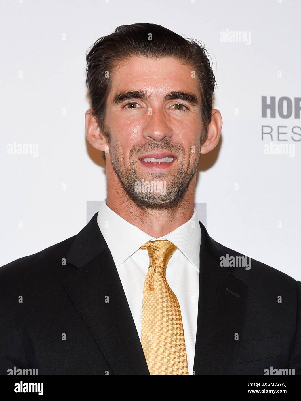 Former competitive swimmer Michael Phelps attends the Hope for ...