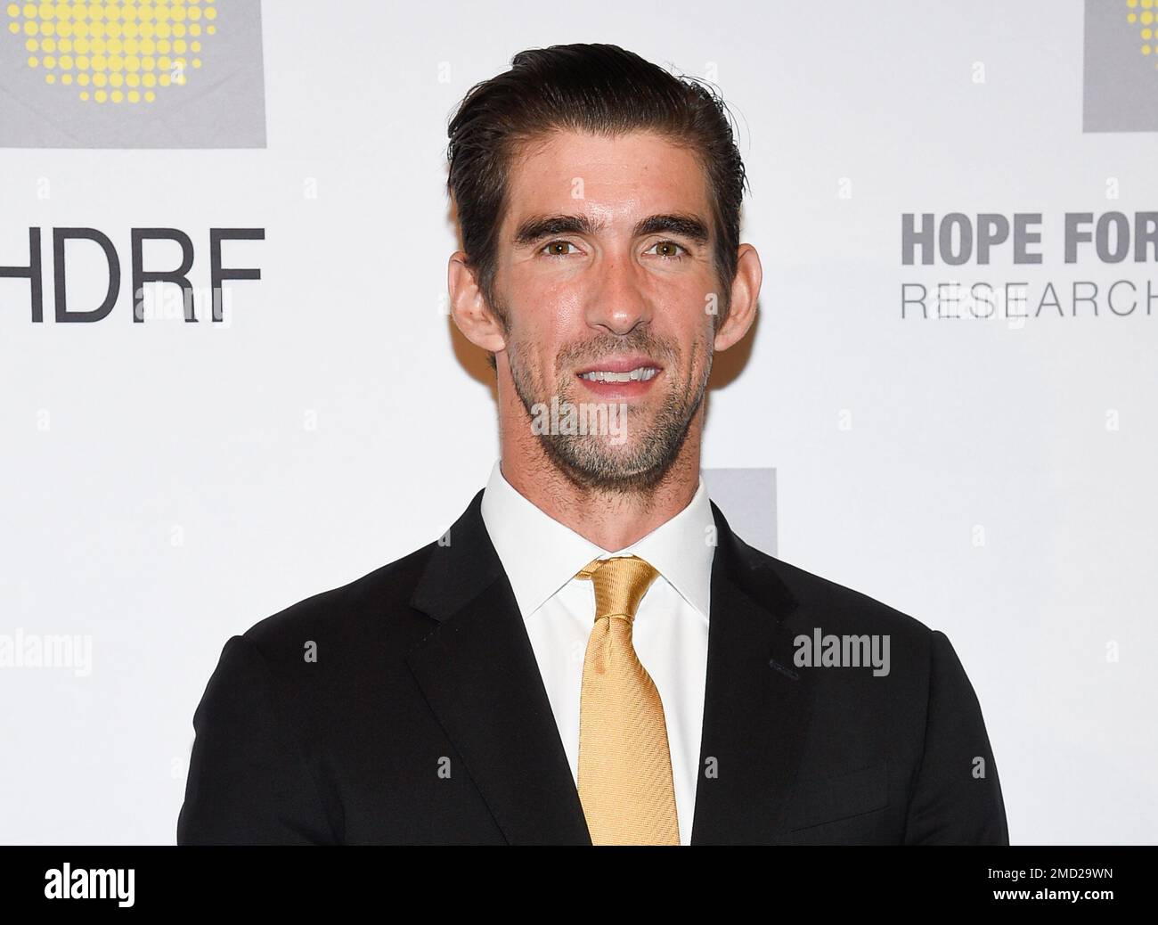 Former competitive swimmer Michael Phelps attends the Hope for ...