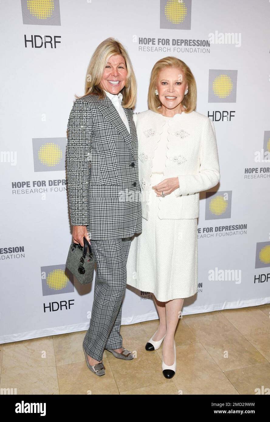 Jamee Gregory, left, and Audrey Gruss attend the Hope for Depression ...