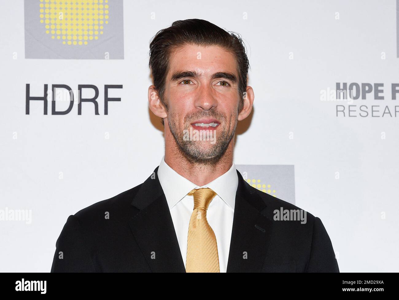 Former competitive swimmer Michael Phelps attends the Hope for ...