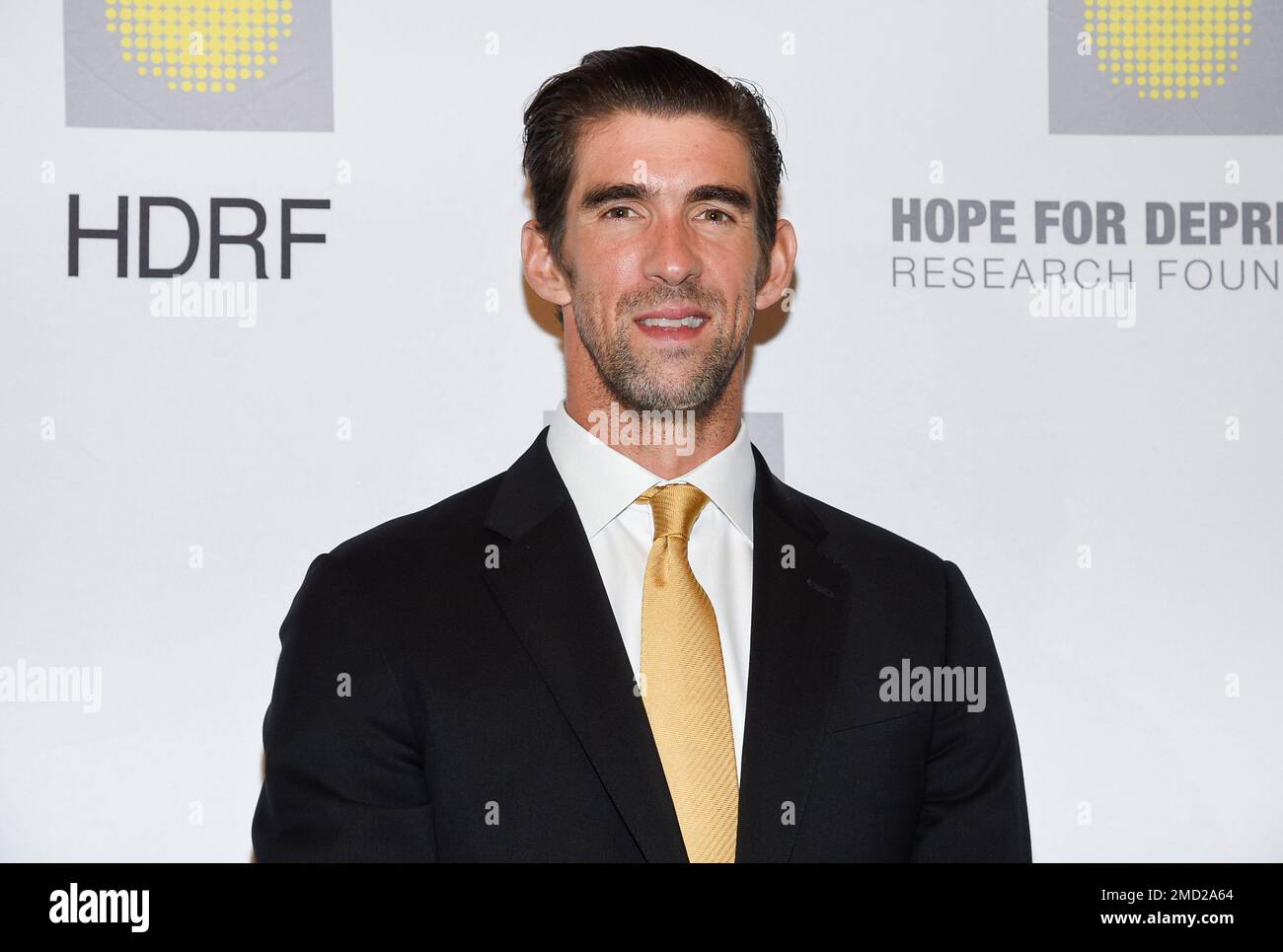 Former Olympic swimmer Michael Phelps attends the Hope for Depression ...
