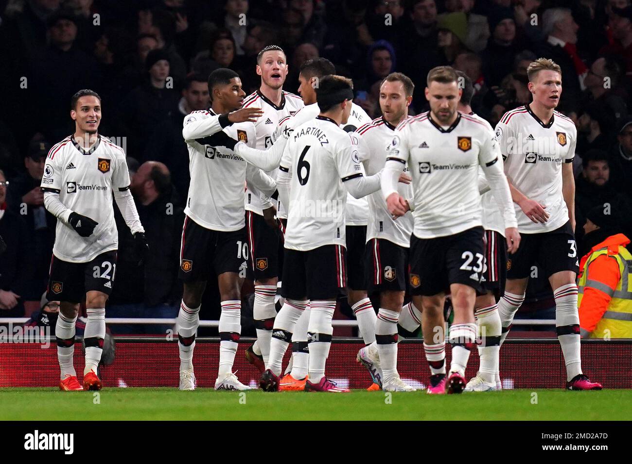 Marcus rashford celebration 2023 hi-res stock photography and images ...