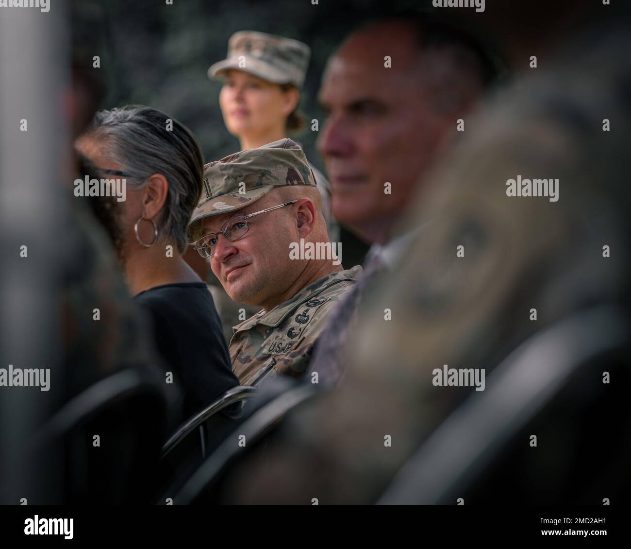U.S. Army Chief Warrant Officer 5, Wesley Dohogn, the Command Chief ...