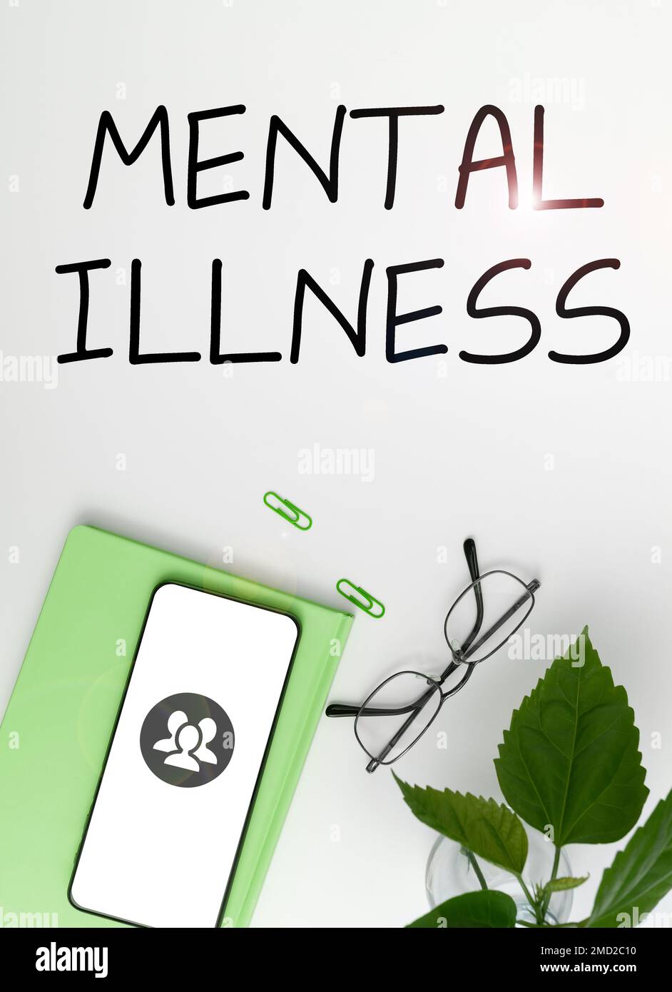 Hand writing sign Mental Illness, Word for person condition regard to ...