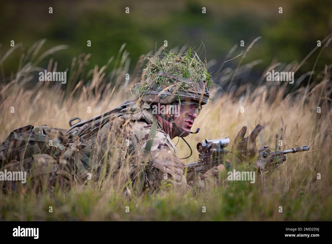 British Army Officer Cadets with The Royal Military Academy Sandhurst ...