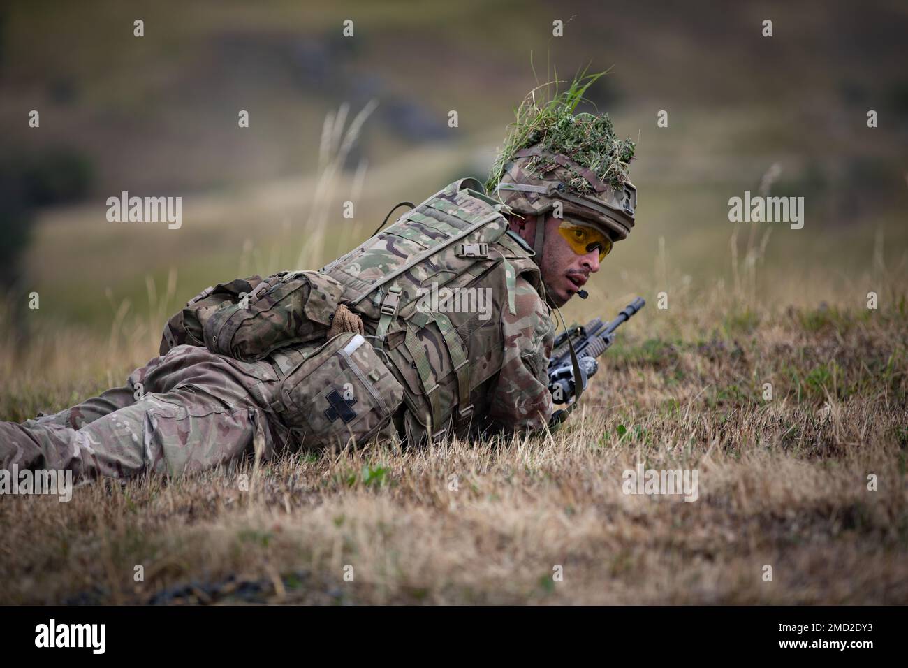 British Army Officer Cadets with The Royal Military Academy Sandhurst ...