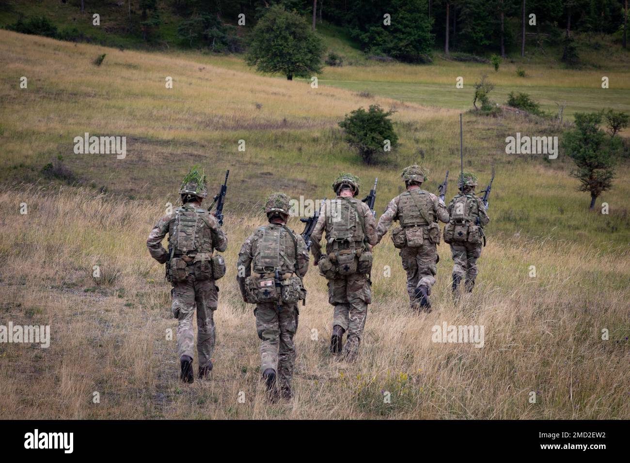 British Army Officer Cadets with The Royal Military Academy Sandhurst ...