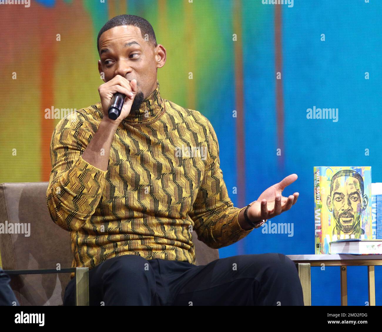 Actor Will Smith discusses his new memoir "Will" at Kings Theatre on ...