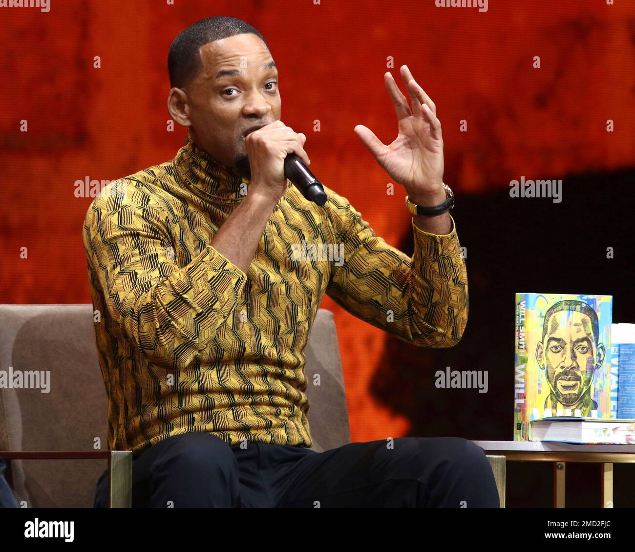 Actor Will Smith discusses his new memoir "Will" at Kings Theatre on ...