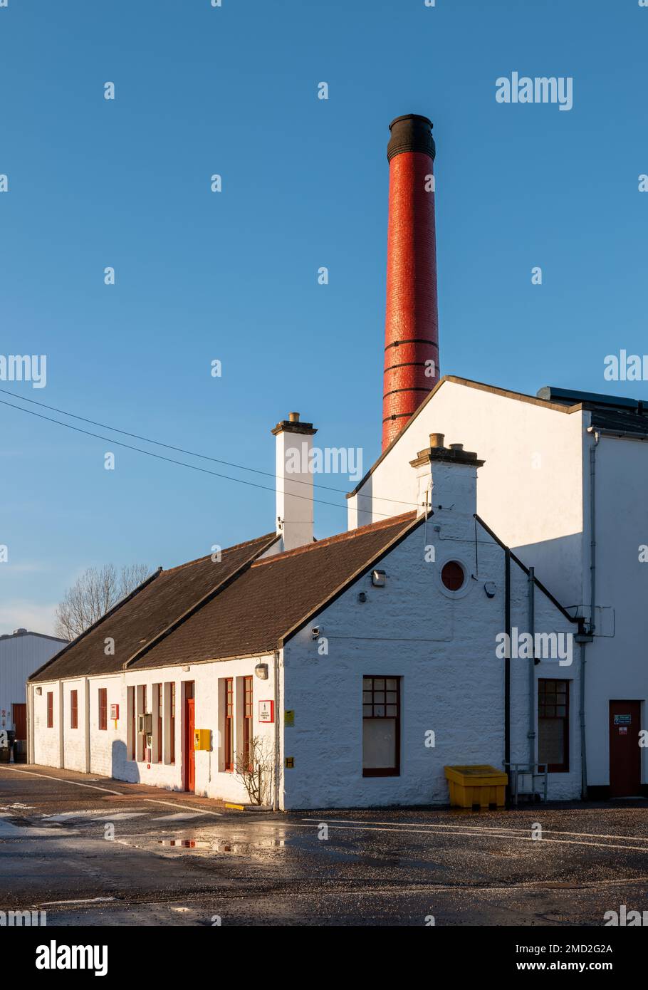 20 January 2023. Forres,Moray,Scotland. This is the Benromach ...
