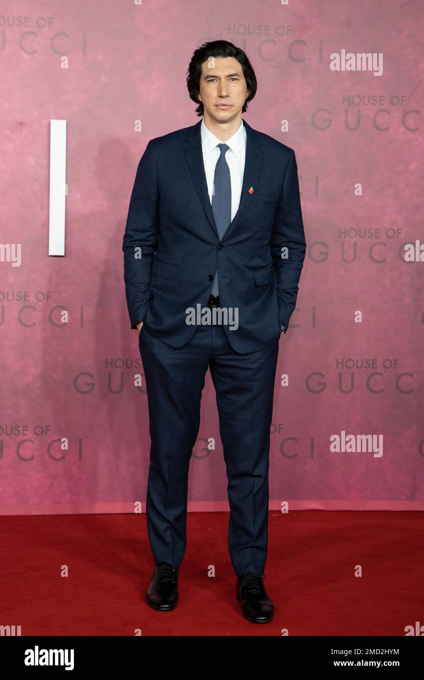 Adam Driver poses for photographers upon arrival at the World premiere ...