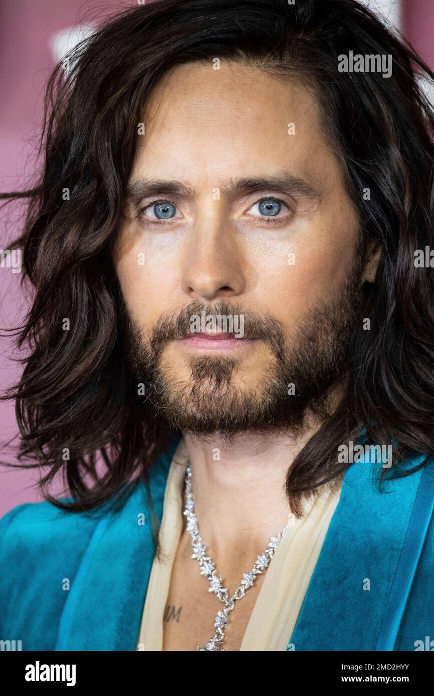 Jared Leto poses for photographers upon arrival at the World premiere ...