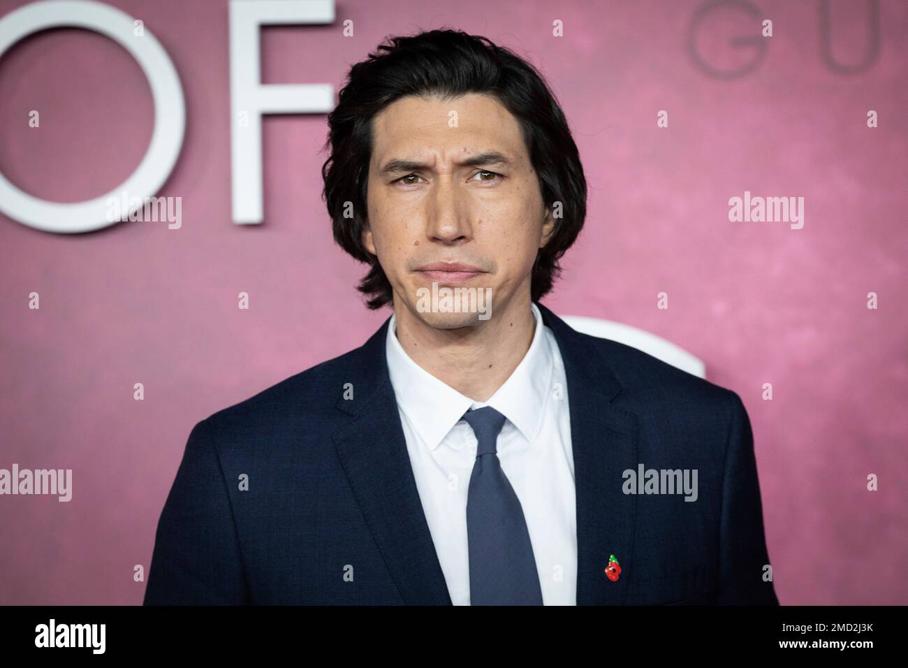 Adam Driver poses for photographers upon arrival at the World premiere ...