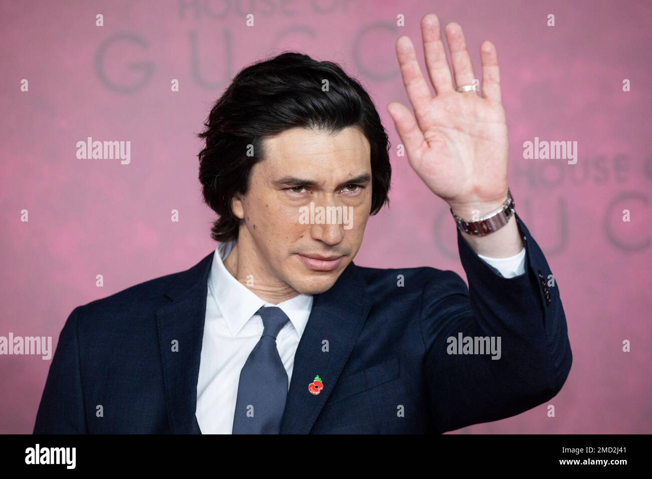 Adam Driver poses for photographers upon arrival at the World premiere ...