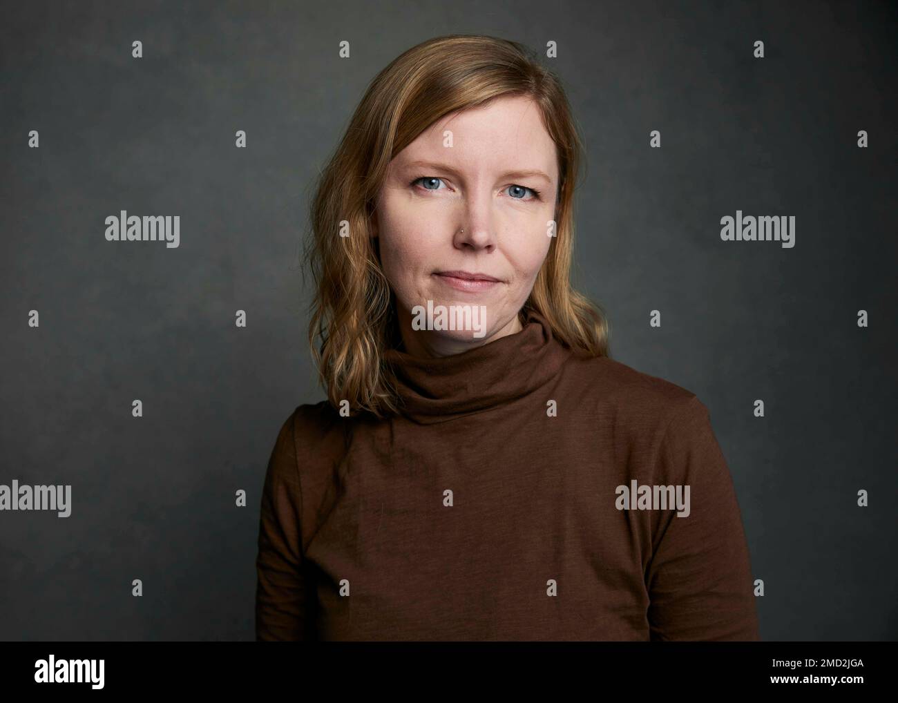 "Frontline" producer/editor Michelle Mizner poses for a portrait to ...