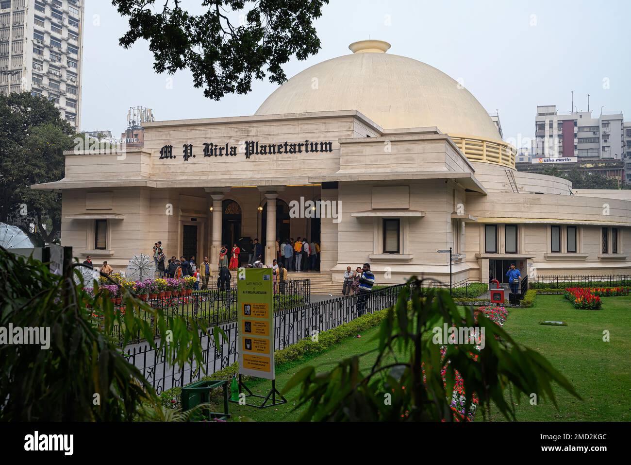 View of M.P. Birla Planetarium, one of the famous tourist spot in the ...