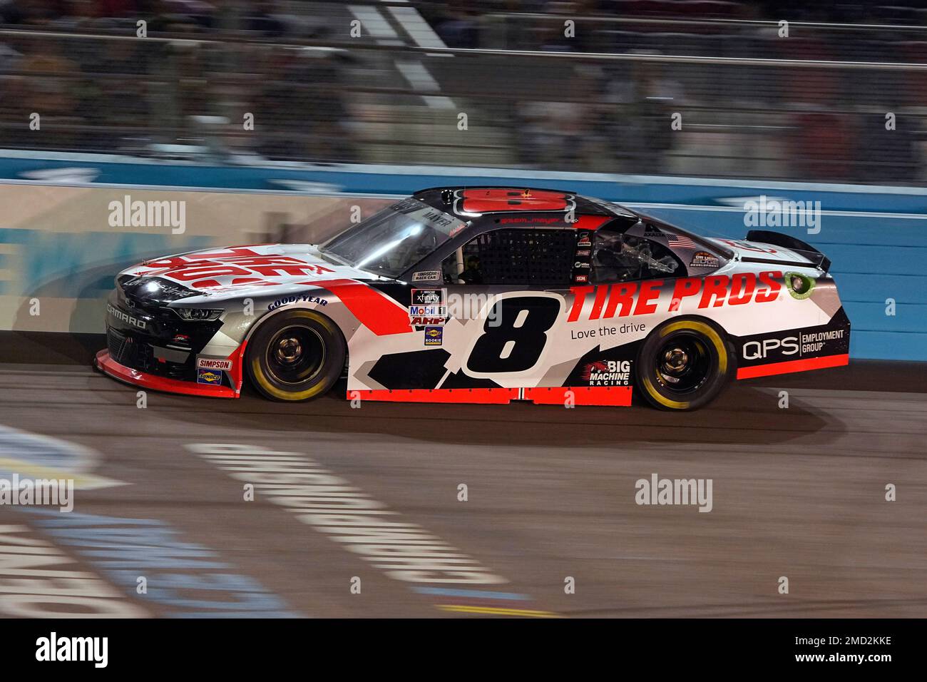 NASCAR Xfinity Series driver Sam Mayer (8) during a NASCAR Xfinity ...
