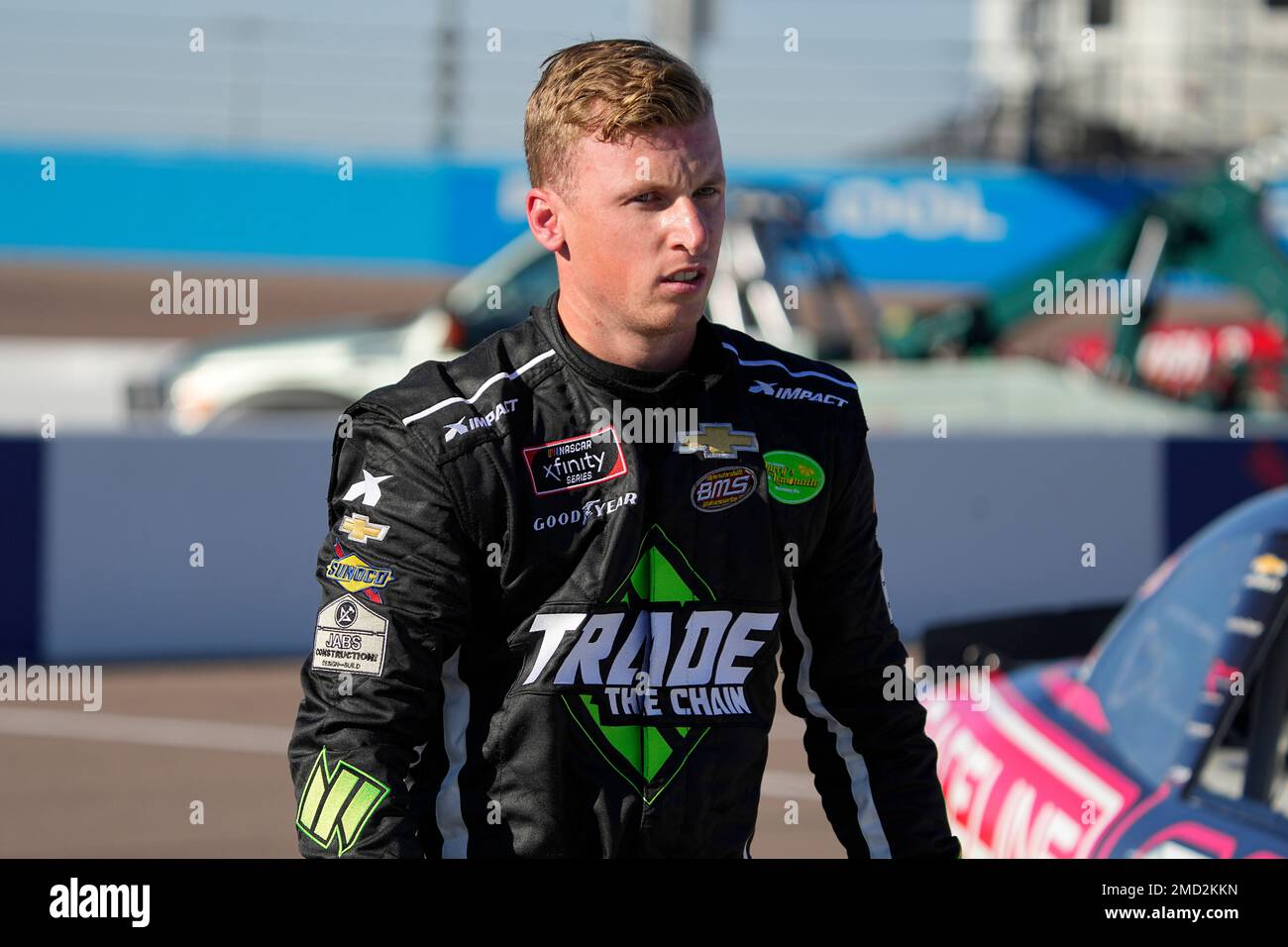 NASCAR Xfinity Series driver Brandon Brown (68) during a NASCAR Xfinity ...