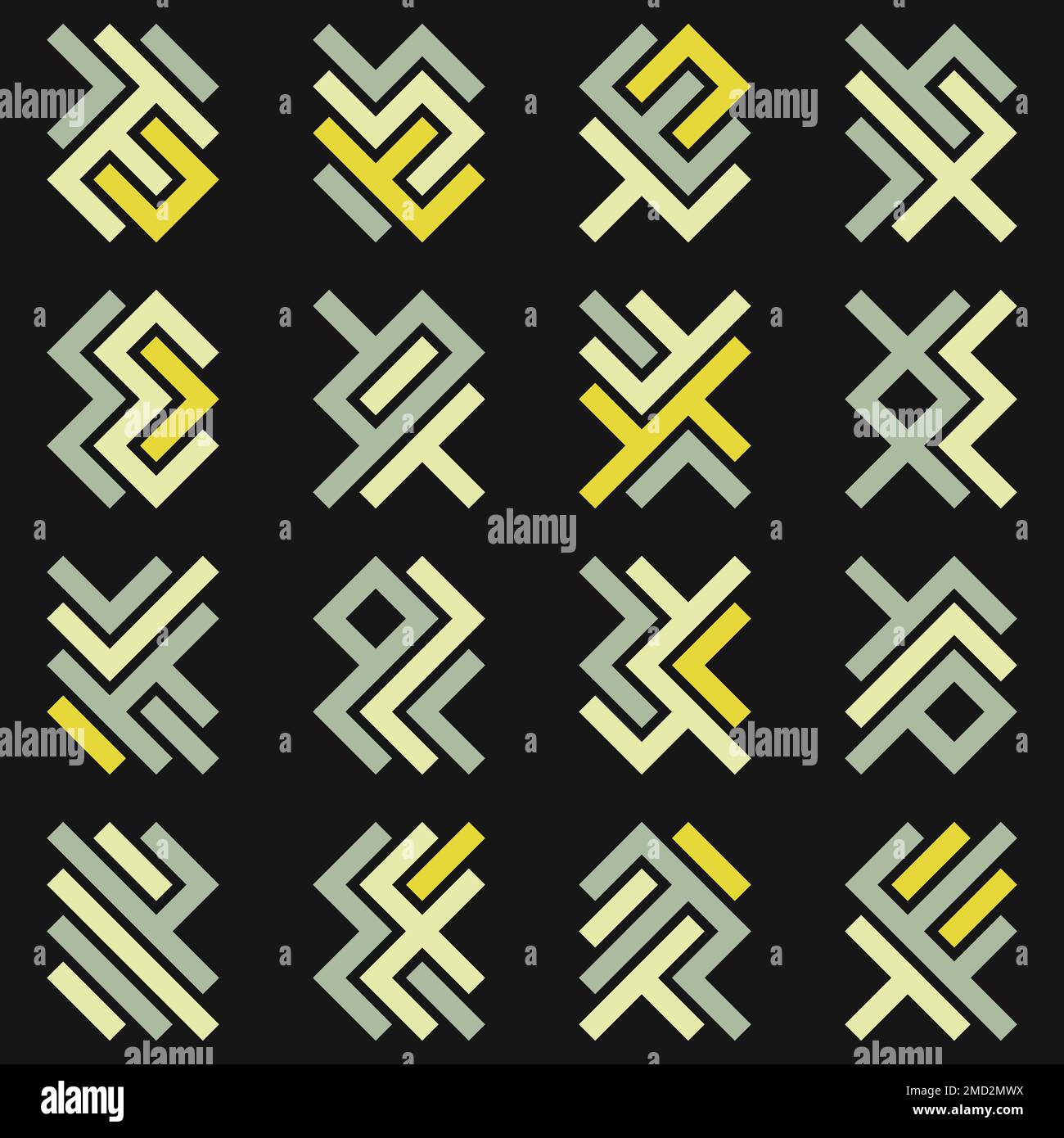 Asemic Glyph writing hieroglyph imitation generative illustration Stock ...