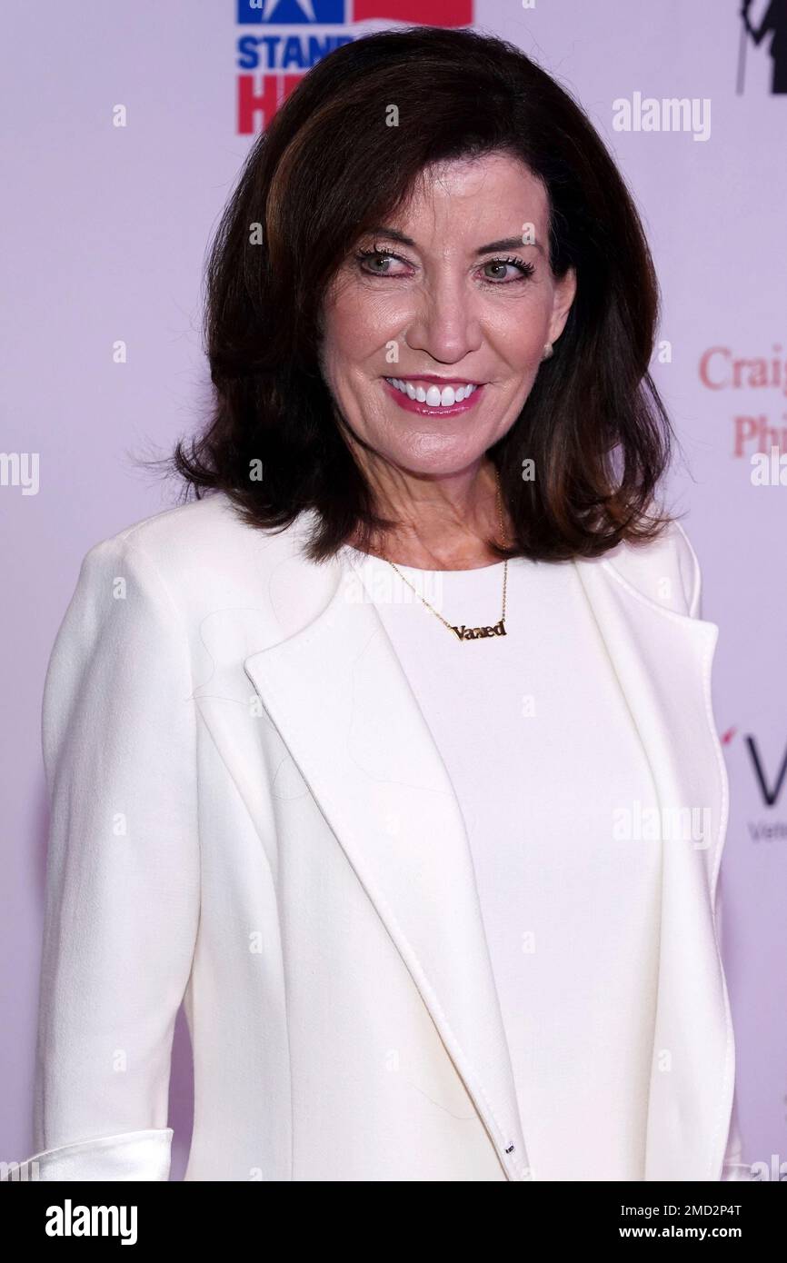 New York Governor Kathy Hochul attends the 15th annual Stand Up for ...
