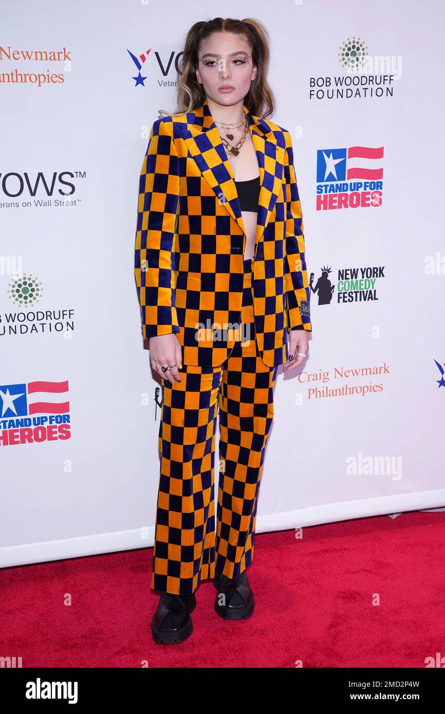 Grace Gaustad attends the 15th annual Stand Up for Heroes benefit at ...