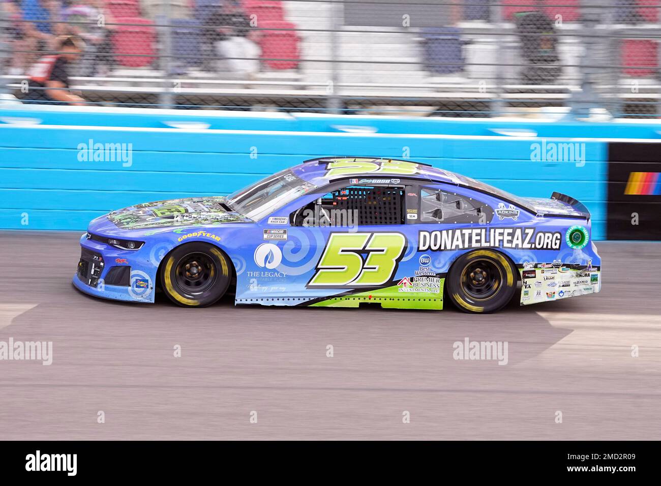 NASCAR Cup Series driver Joey Gase (53) during a NASCAR Cup Series auto ...