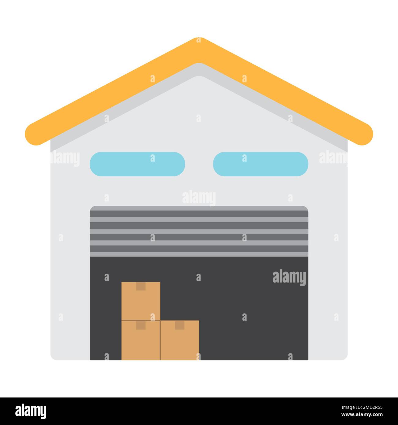 Shipping container storage unit Stock Vector Images - Alamy