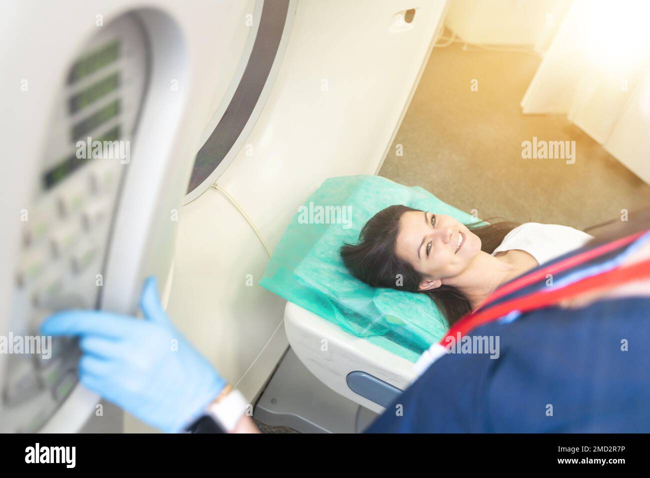 Computed tomography of the pelvis and hard tissues for women. CT scan ...