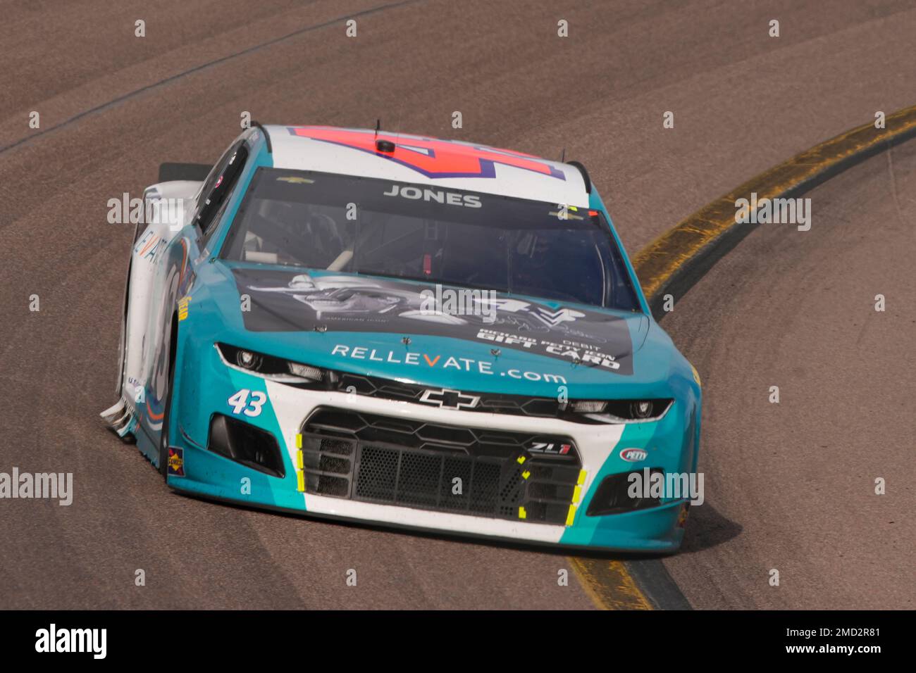 NASCAR Cup Series driver Erik Jones (43) during a NASCAR Cup Series ...