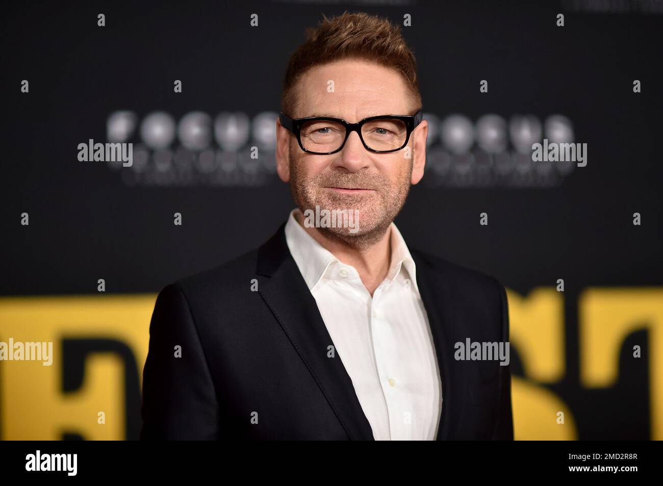 Kenneth Branagh arrives at the premiere of "Belfast" on Monday, Nov. 8 ...