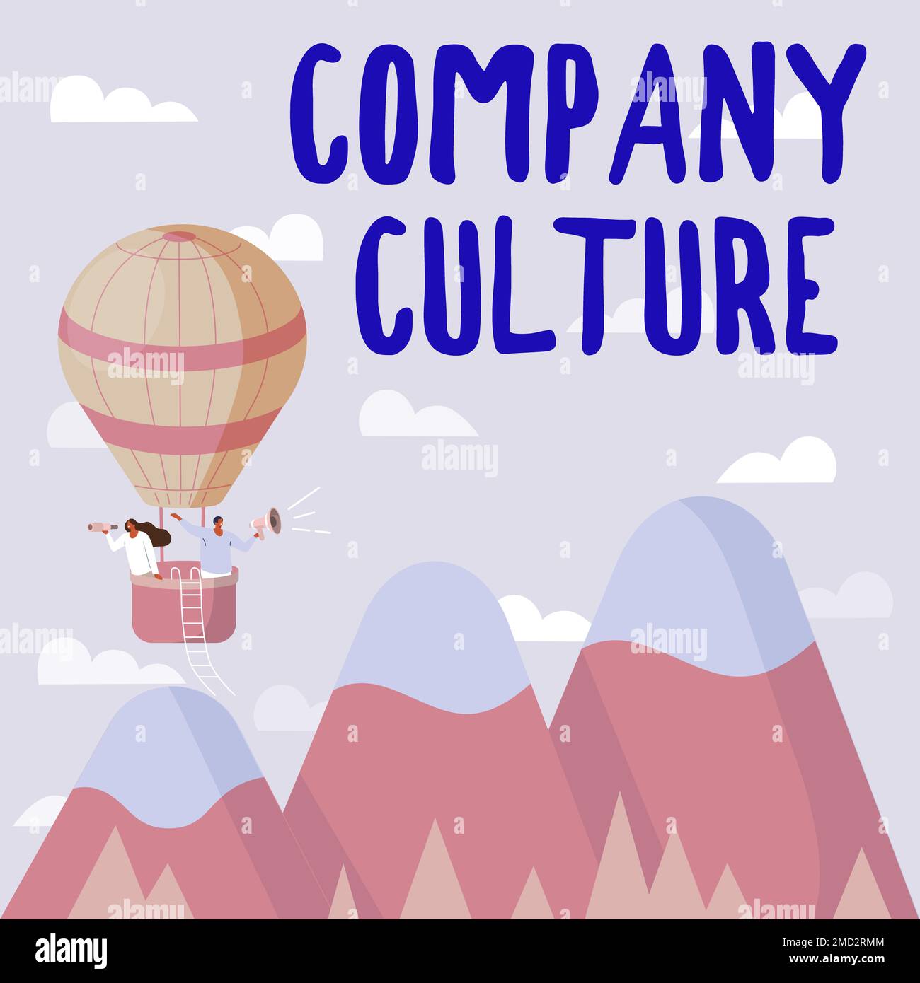 Hand writing sign Company Culture. Business approach The environment ...