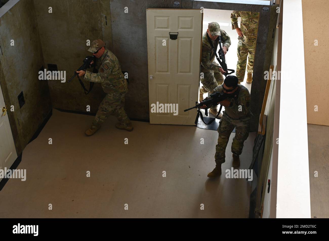 U.S. Air Forces Staff Sgt. Dustin Trimble, Staff Sgt. Erick Astorga ...