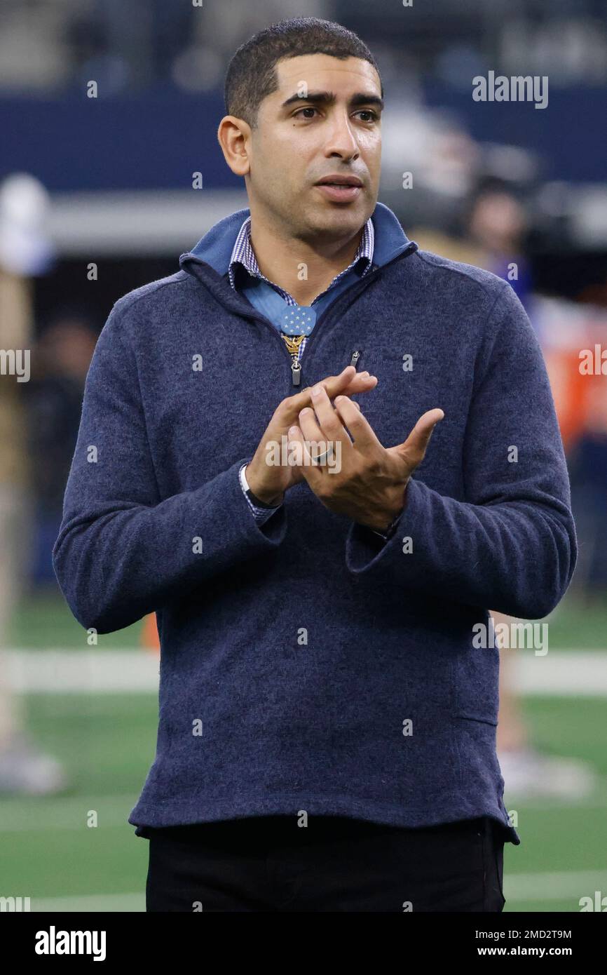 Medal of Honor recipient U.S. Army Capt. Flo Groberg is recognized ...