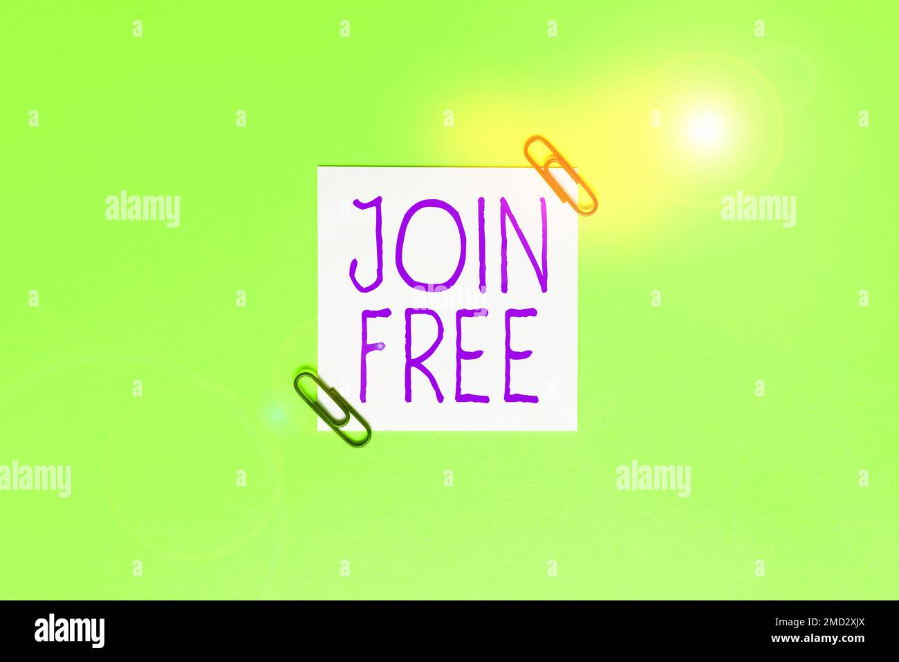 Text sign showing Join Free, Business concept the act or an instance of ...
