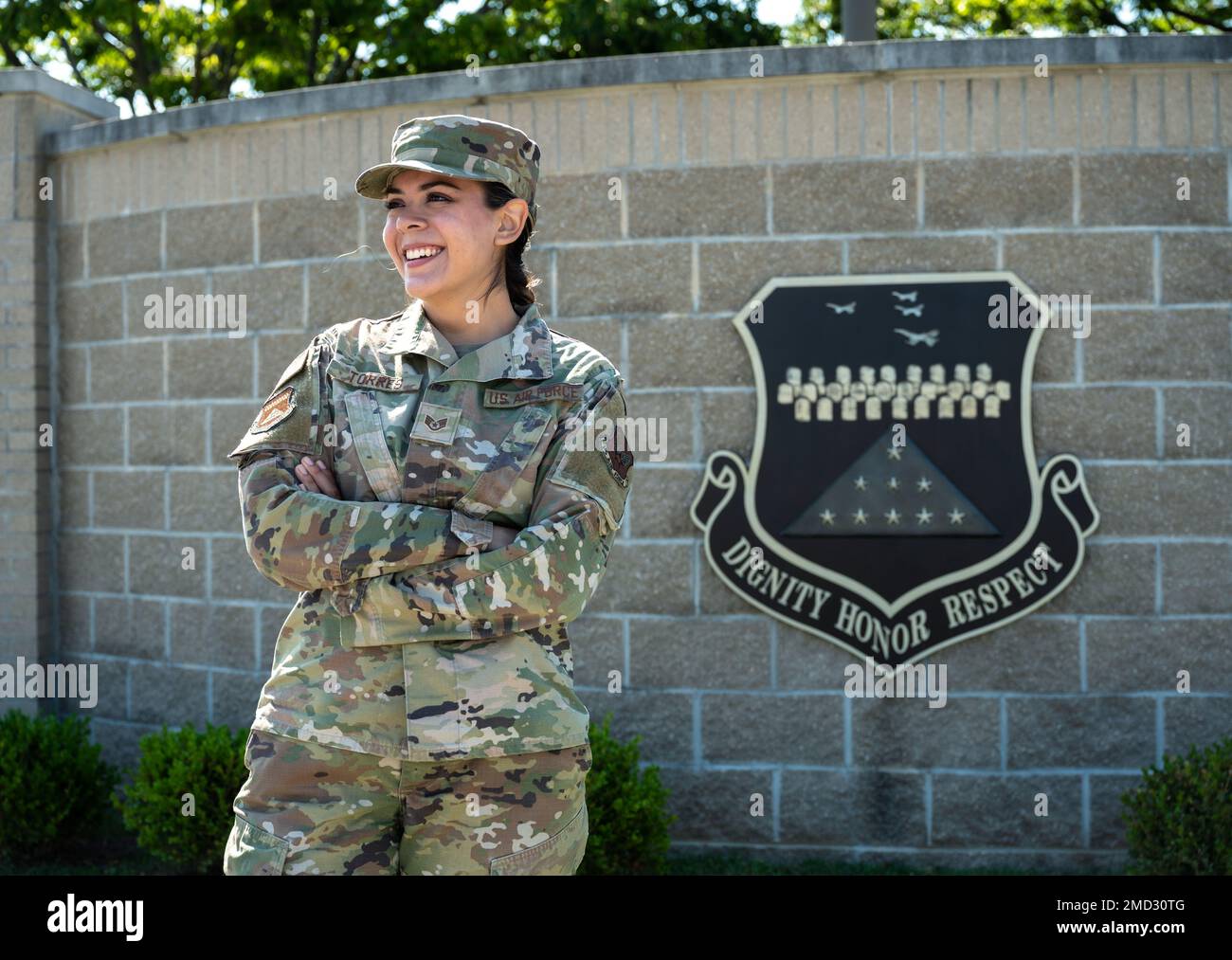 Staff Sgt. Andria Torres, Air Force Mortuary Affairs Operations mental ...