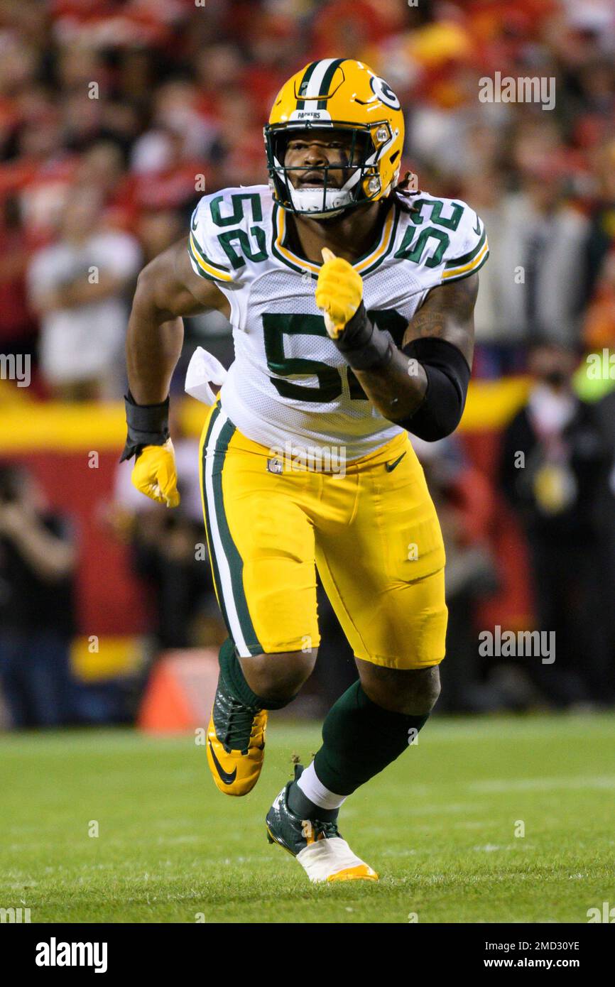 Green Bay Packers linebacker Rashan Gary during the second half of an ...