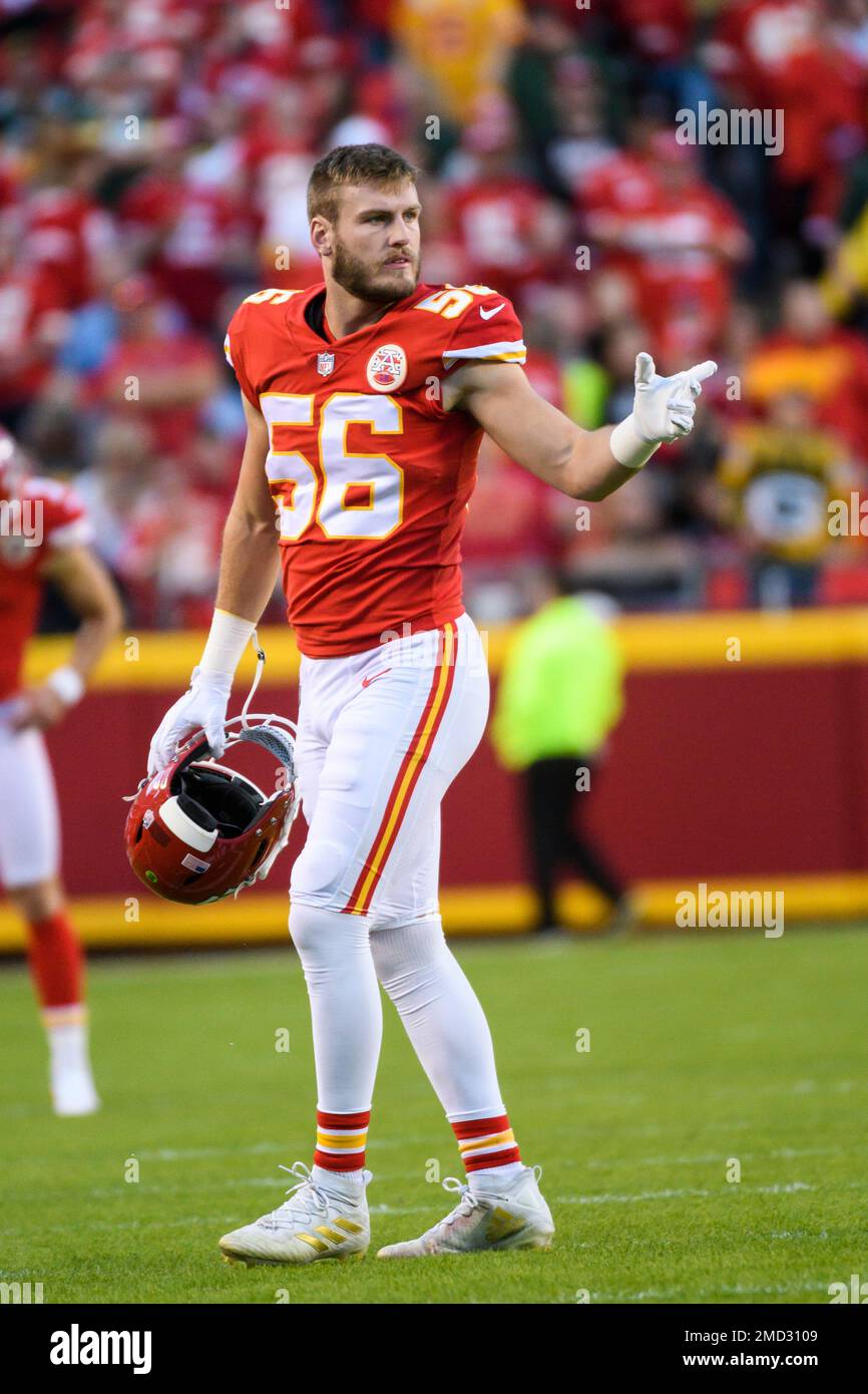 Kansas City Chiefs linebacker Ben Niemann during the first half of an ...