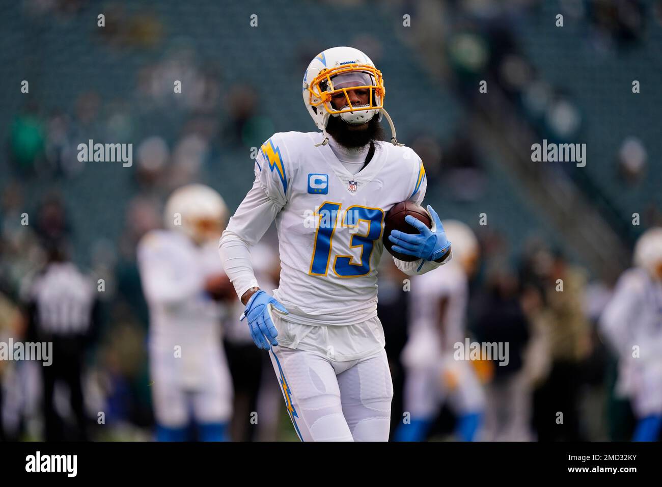 Los Angeles Chargers wide receiver Keenan Allen in action before an NFL ...