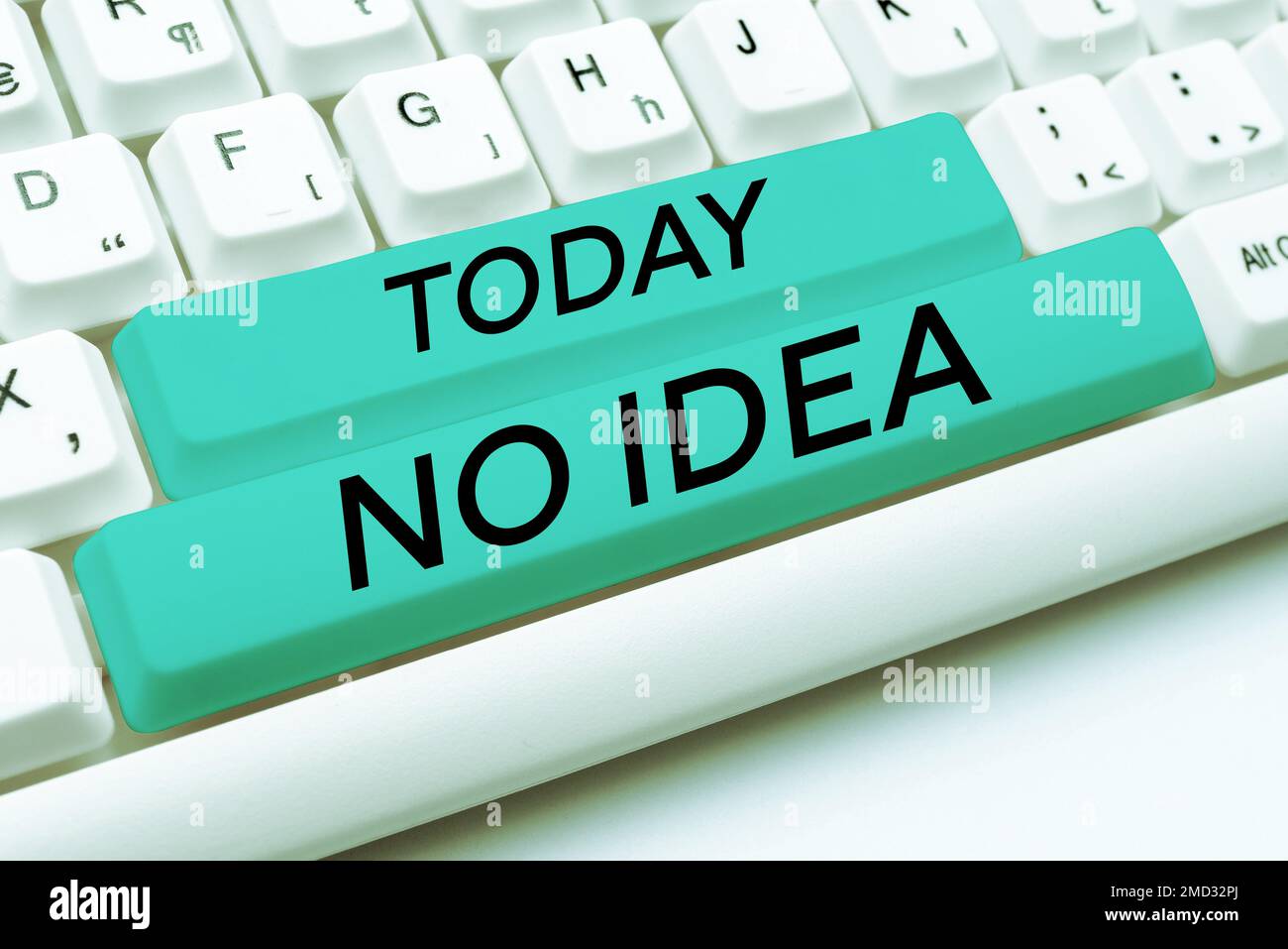 Inspiration showing sign No Idea. Business approach Indicates that the ...