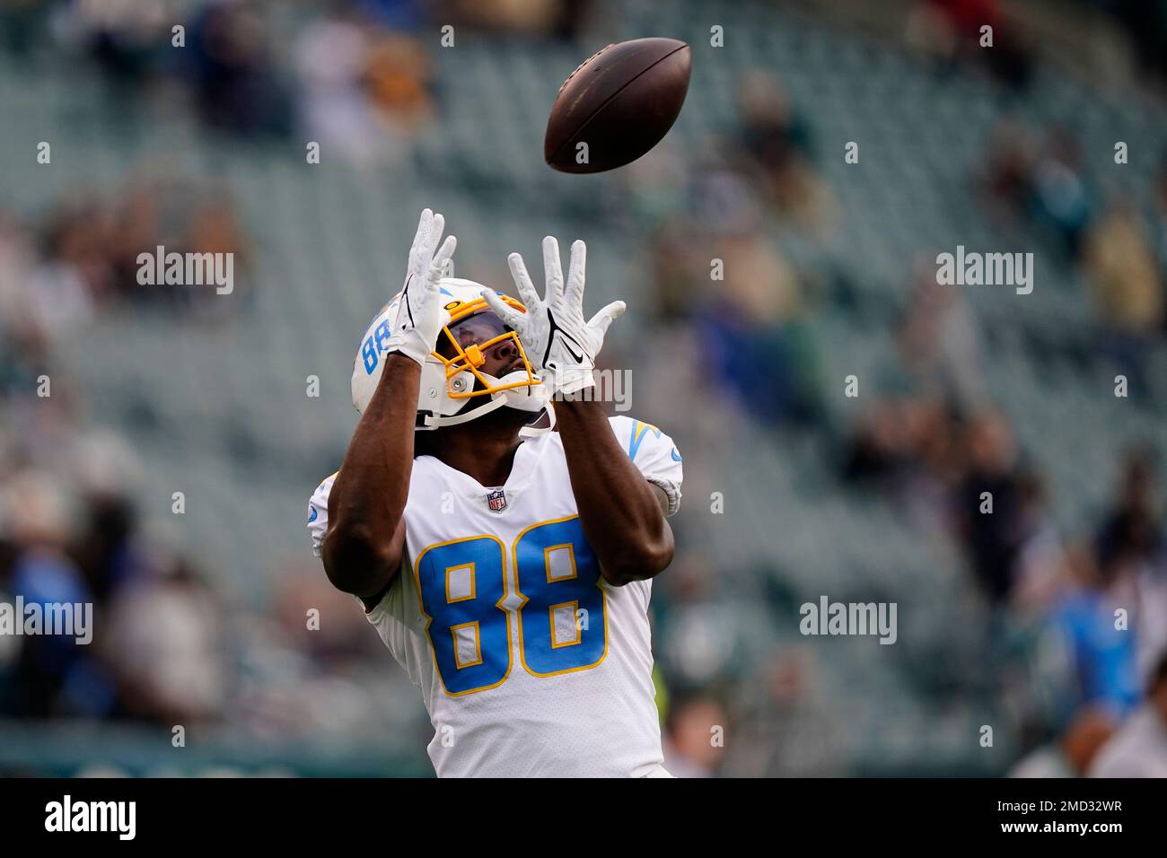 Los Angeles Chargers tight end Tre' McKitty in action before an NFL ...