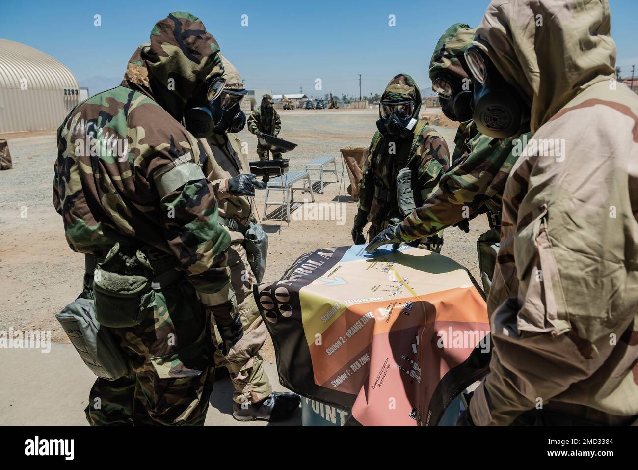 Emergency Management Airmen assigned to the 107th Civil Engineer ...