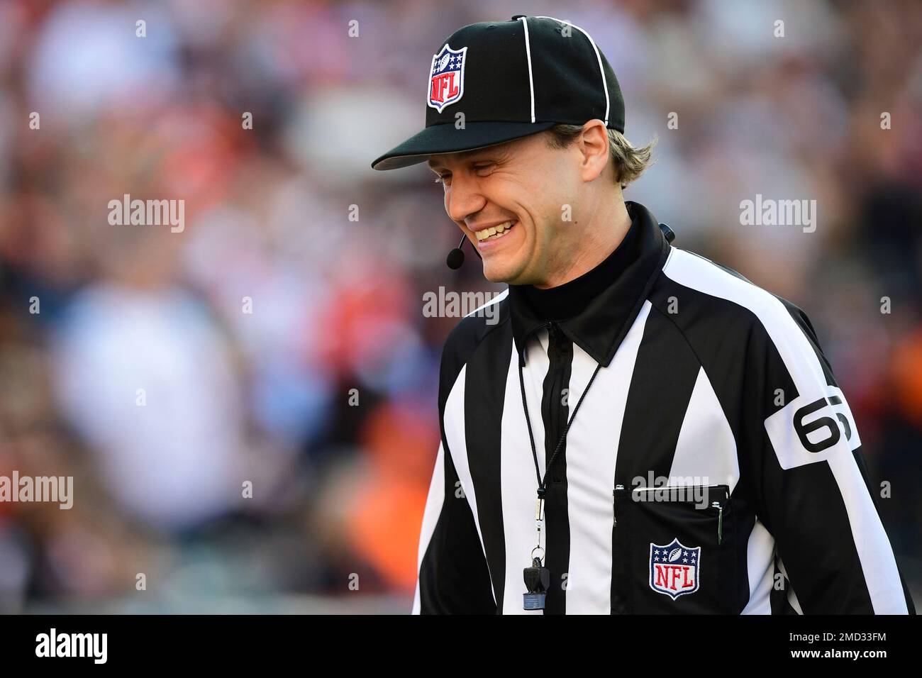 Referee Walt Coleman IV (65) during an NFL football game between the ...