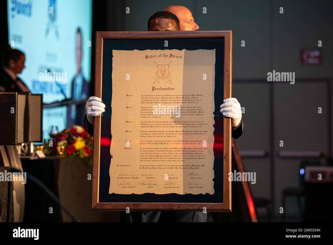 Proclamation to the officers hi-res stock photography and images - Alamy