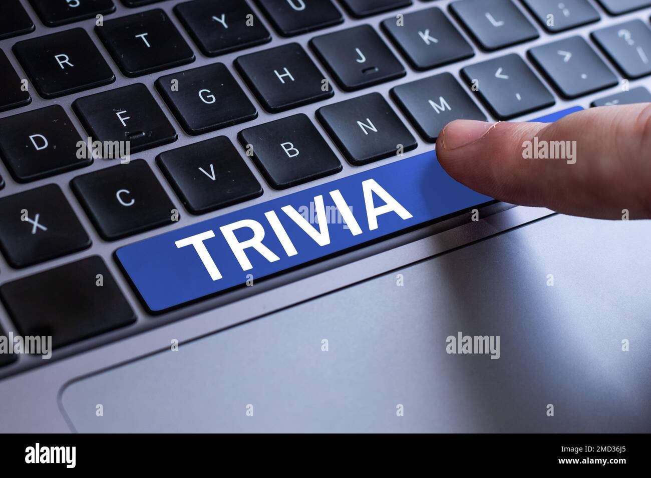 Text showing inspiration Trivia. Concept meaning details considerations ...