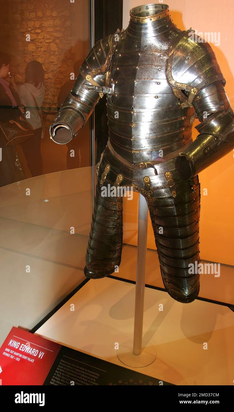 Three-Quarter Armour thought to be for King Edward VI dated 1550 on ...