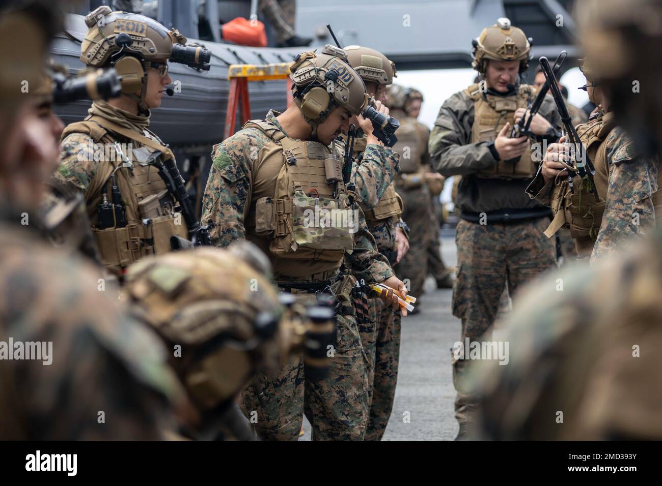 PACIFIC OCEAN (July 12, 2022) - U.S. Marines with All Domain ...