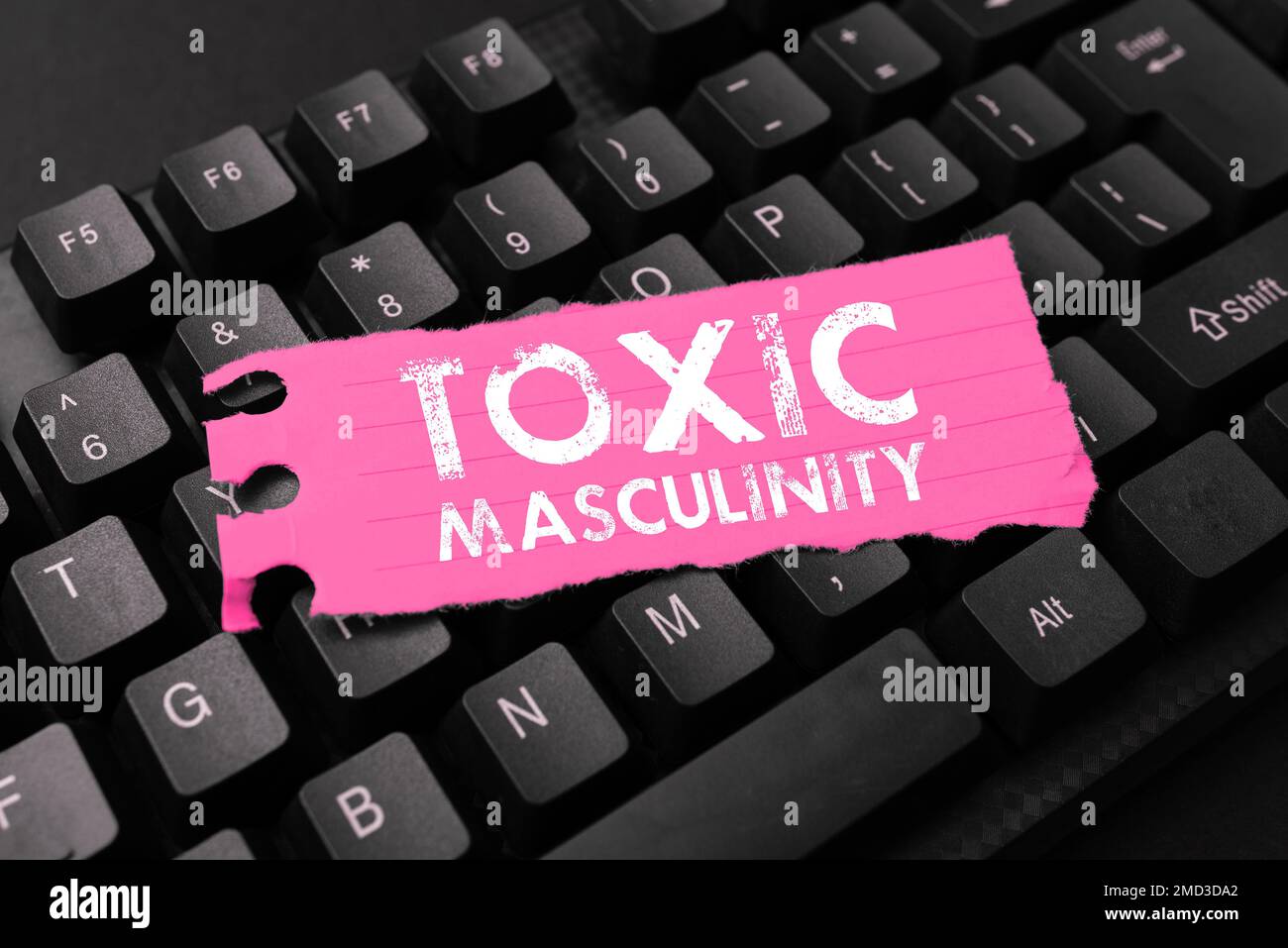 Inspiration showing sign Toxic Masculinity. Business concept describes ...