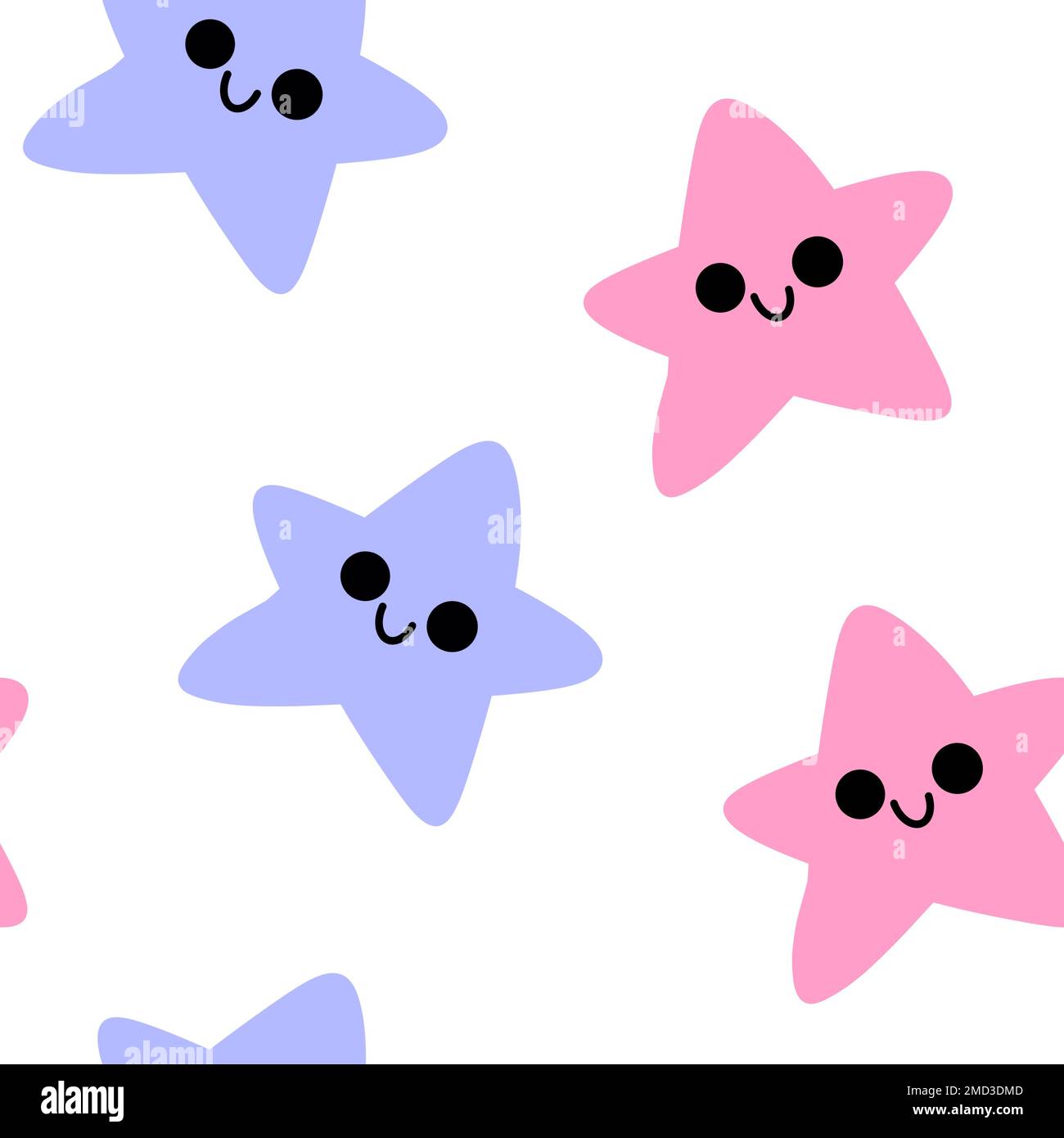 Seamless kids cartoon pattern on white background for wallpaper and ...