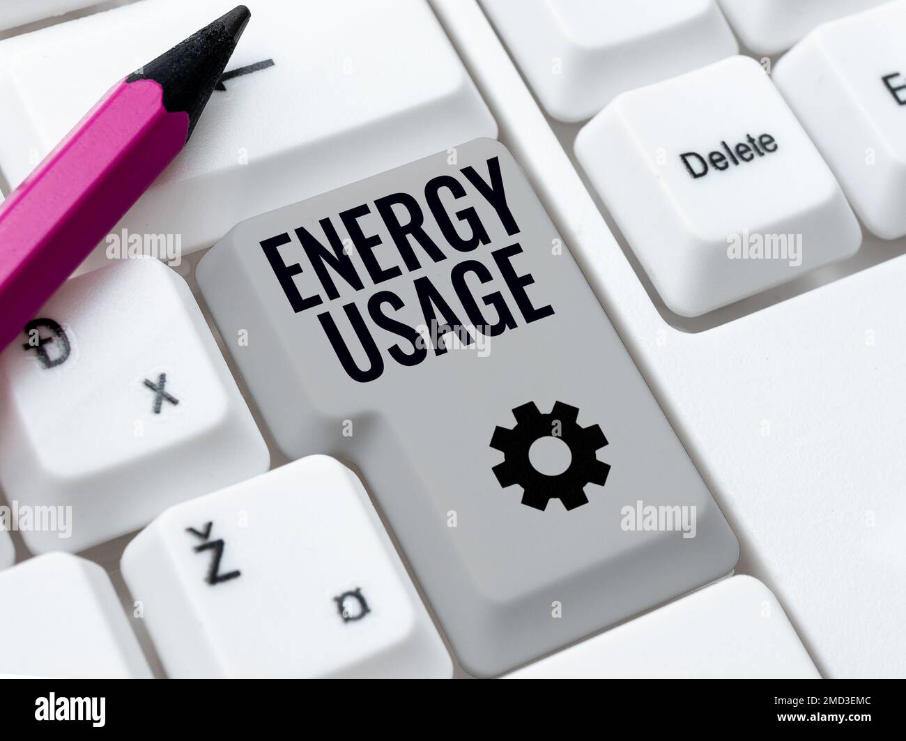 Text caption presenting Energy Usage. Word for Amount of energy ...